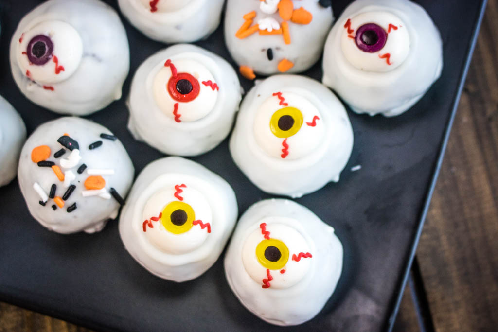 Spooky Eyeball Truffles - Sweet Beginnings Blog