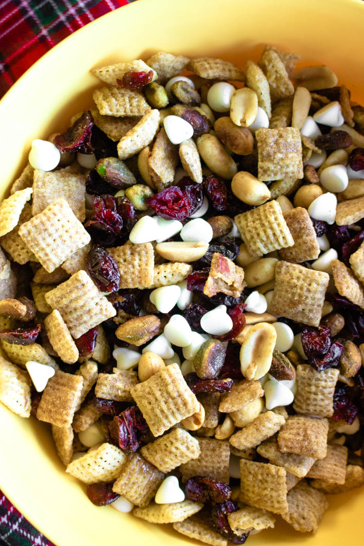 Cranberry Cinnamon Snack Mix - Sweet Beginnings Blog
