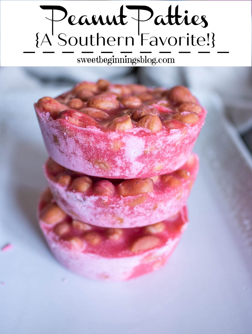 Peanut Patties {A Southern Treat!} - Sweet Beginnings Blog