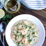 Shrimp Scampi Risotto - Sweet Beginnings Blog